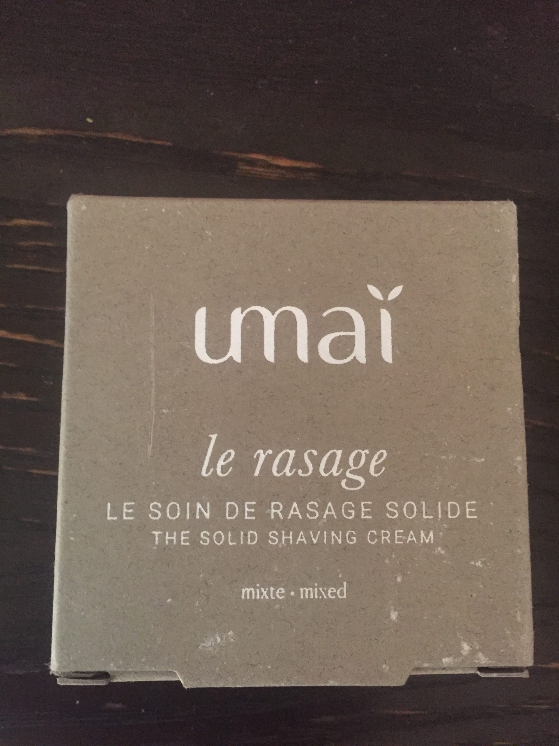 Le soin rasage solide Umaī • Place to Be : Provocateur d'envies
